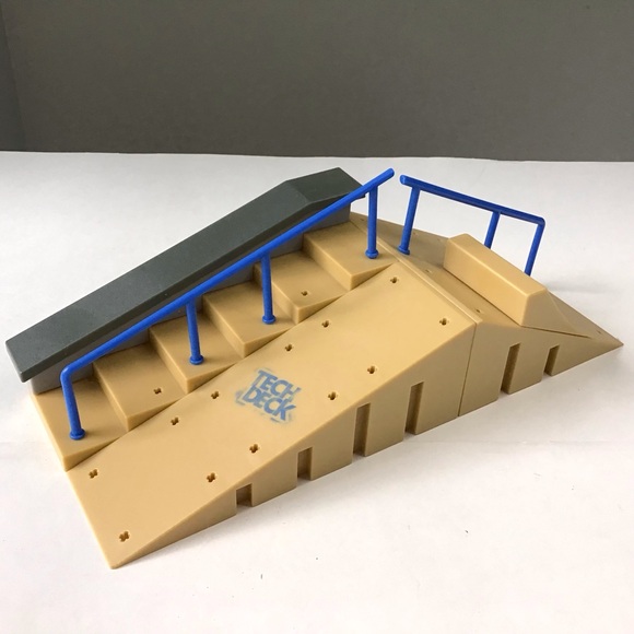 Tech Deck | Toys | Vintage Tech Deck Skate Ramp Stairs Grind Rail Ledge ...